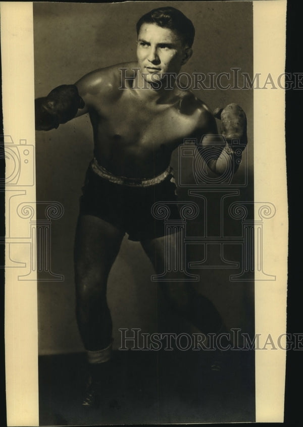 Press Photo Boxer Jimmy Coleman - sas07598 - Historic Images