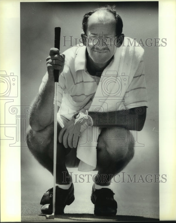 1988 Press Photo Bruce Benner at Olmos Basin Golf Course - sas07618 ...