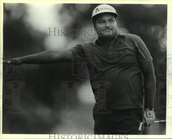 1988 Press Photo Golfer Marvin Wilson at City Men's Tournement ...
