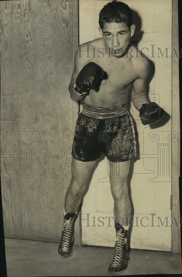 1955 Press Photo Memo Diez of North American Boxing Club - sas08844 ...