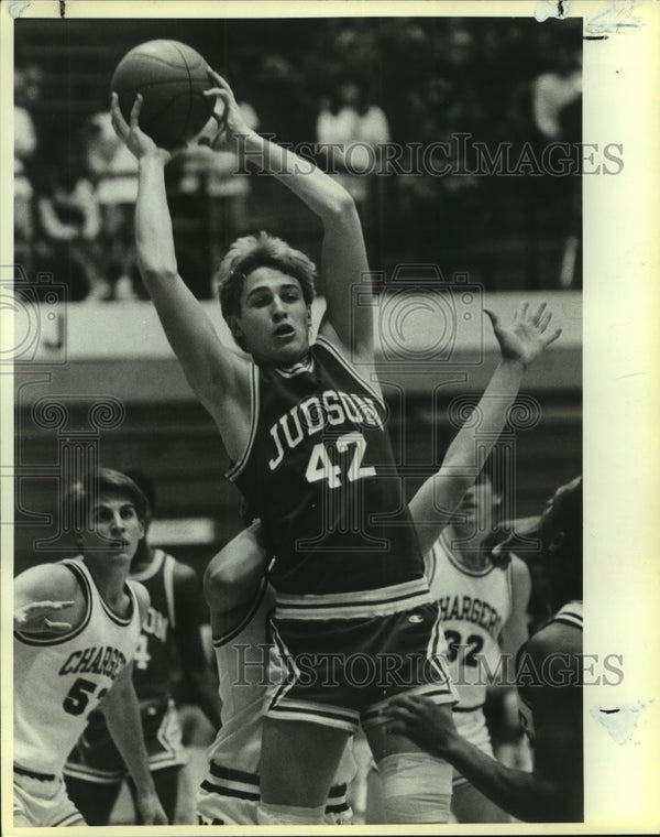 1986 Press Photo Greg Prescott, Judson High School Basketball Player at ...