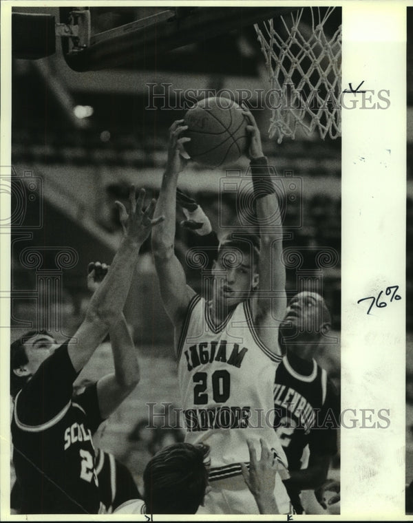 1990 Press Photo Troy House, Ingram High School Basketball Player at ...