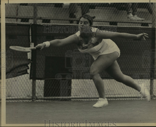 1975 Press Photo Tennis Player Jeanne Evert - sas09954 - Historic Images