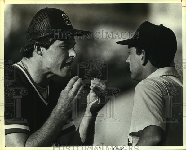 1984 Press Photo Duane Espy, Shreveport Baseball Team Manager with ...