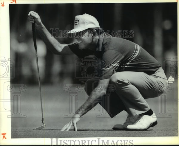 1989 Press Photo Golfer Lou Graham at Dominio Senior Professional Tour ...
