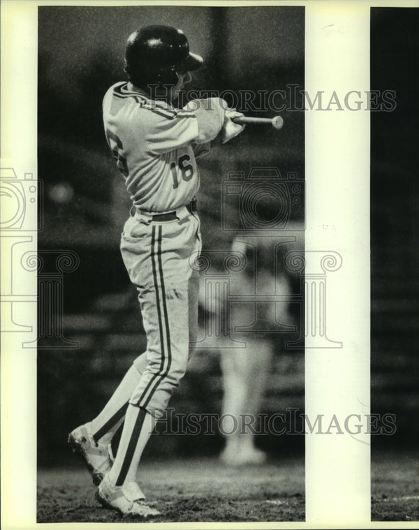 1986 Press Photo Wheatley High baseball player Roland Perez - sas10347 ...