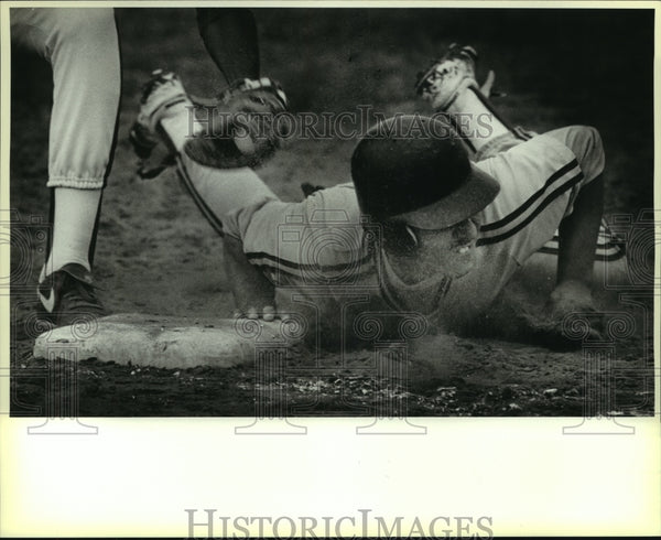 1986 Press Photo Jeff Juarez, Wheatley High School Baseball Player at ...