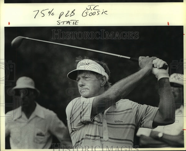1987 Press Photo Golfer J. C. Goosie at Dominion Course - sas12185 ...