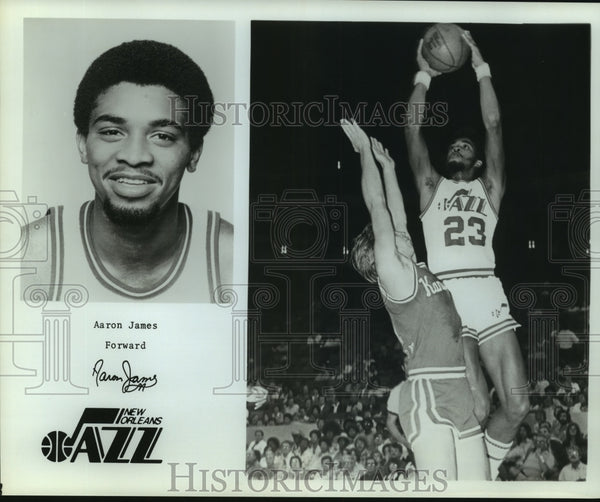 Press Photo Aaron James, New Orleans Jazz Basketball Player - sas12358 ...