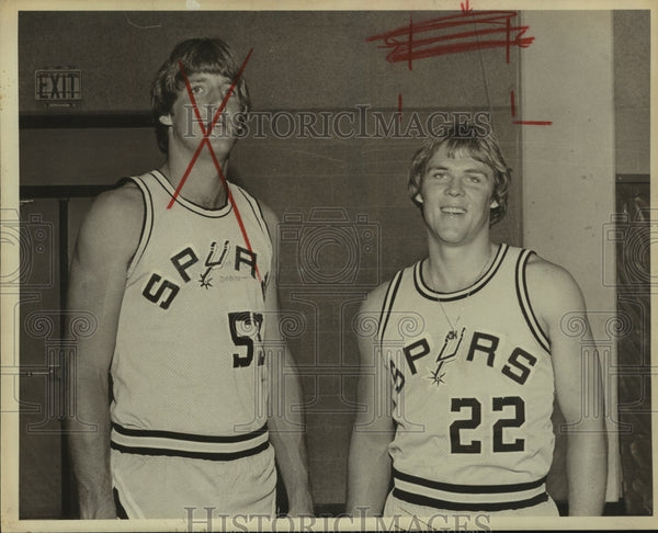 Press Photo George Karl, Spurs Basketball Player - sas12410 - Historic ...