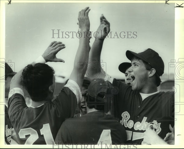 1989 Press Photo Brian Michalski with Judson High School Baseball ...