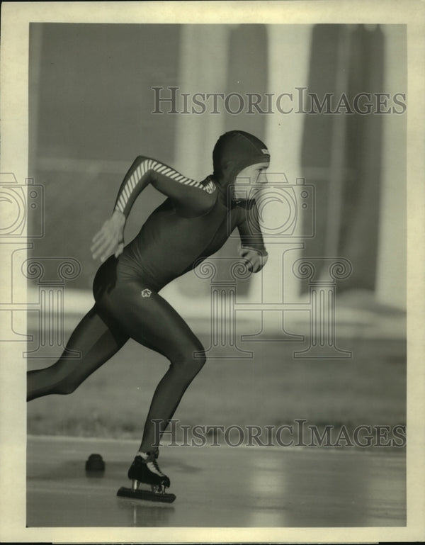 1980 Press Photo Olympic speed skater Beth Heiden - sas12651 - Historic ...