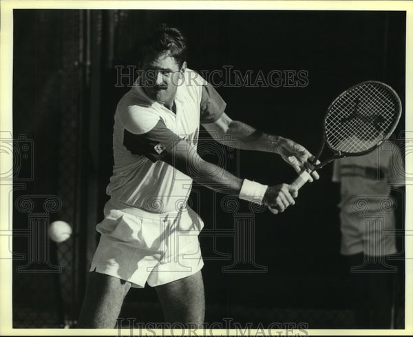 1987 Press Photo Marty Riessen, Tennis Player at Match - sas12863 ...