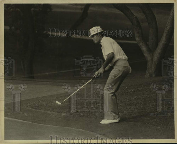 Press Photo Golfer Mark Hays in action - sas16268 - Historic Images