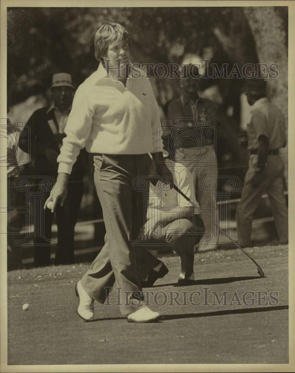 1977 Press Photo Golfer Terry Diehl plays the Texas Open - sas16580 ...
