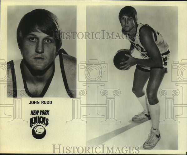Press Photo New York Knicks basketball player John Rudd - sas17789 ...