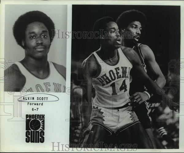Press Photo Phoenix Suns basketball player Alvin Scott - sas17823 ...