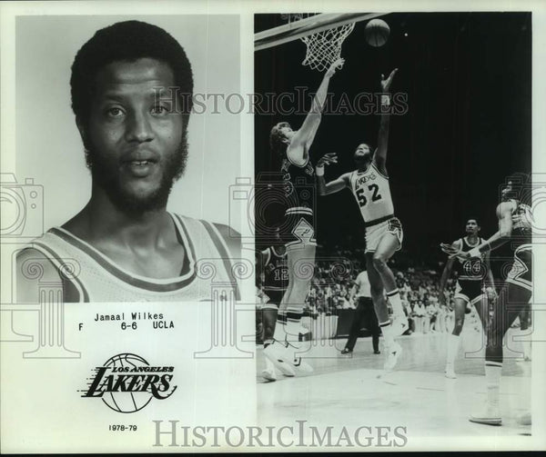1978 Press Photo Los Angeles Lakers Basketball Player Jamaal Wilkes ...