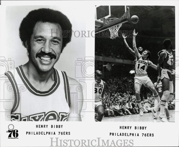 Press Photo Philadelphia 76ers basketball player Henry Bibby - sas2379 ...