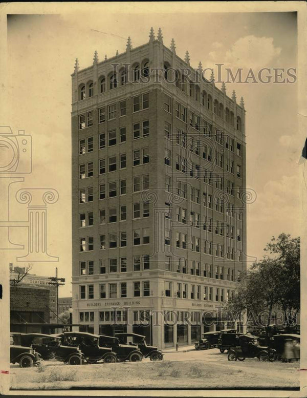 Press Photo Builders Exchange Building, completed in spring of 1925 ...