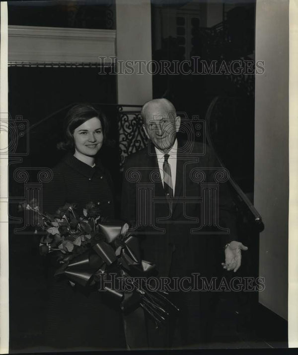 1967 Press Photo Miss America Jane Anne Jayroe, Jack Hamilton, St ...