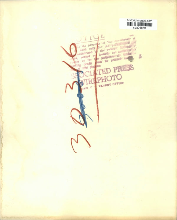 1952 Press Photo Newbold Morris in Front of His Office with His ...