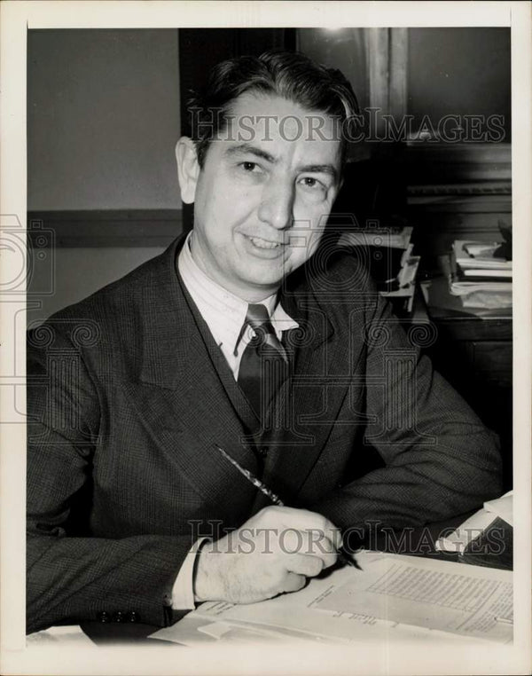 1943 Press Photo Tom C. Clark, Assistant Attorney General, Justice ...