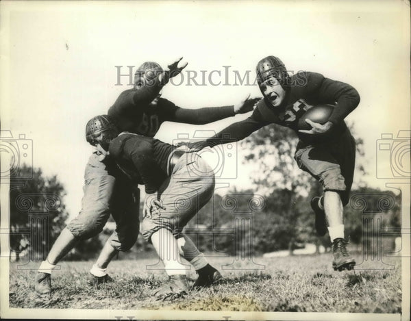 1933 Press Photo Don Veller, University of Iowa Quarterback - sbs03868 ...