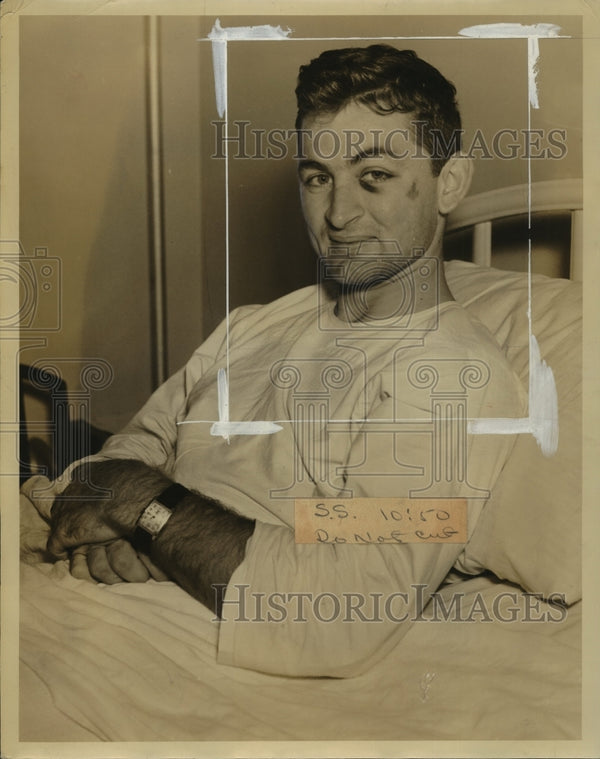 Press Photo Sam Harshany Baseball Player - sbs05684 - Historic Images