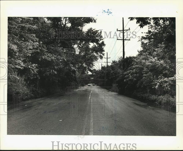 1991 Press Photo Arthur Kill Road after flood repair work - sia06510 ...