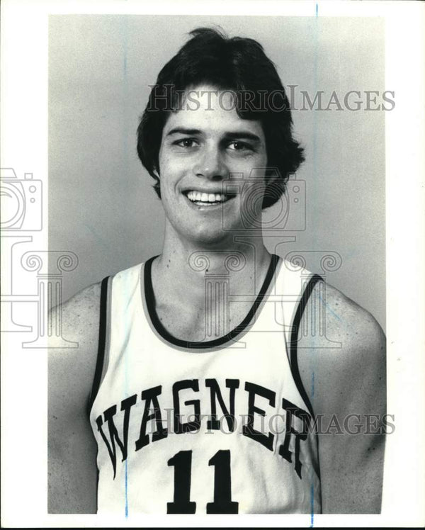 Press Photo Tom Hogan, Wagner College Basketball - sia31694 - Historic ...