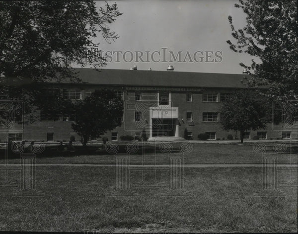 1957 Press Photo Penrose Memorial Library will be dedicated at Whitman ...