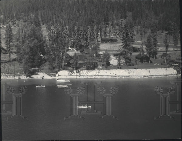 1954 Press Photo S Half Diamond Ranch - spa58086 - Historic Images