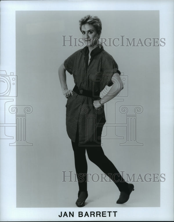 Press Photo Actress Jan Barrett - spp45153 - Historic Images