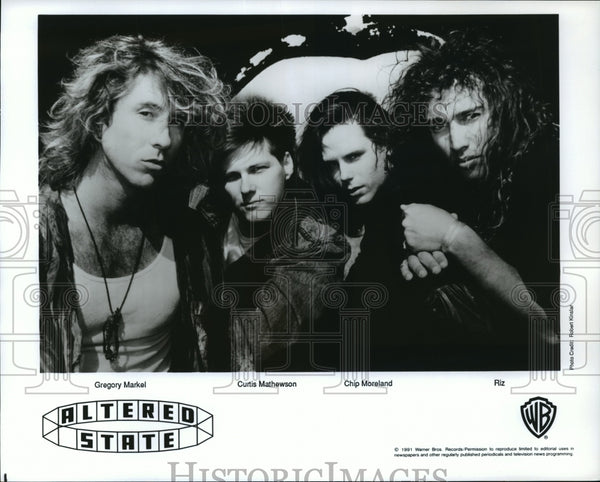 1991 Press Photo Four Members of the Band Altered State - spp45774 ...