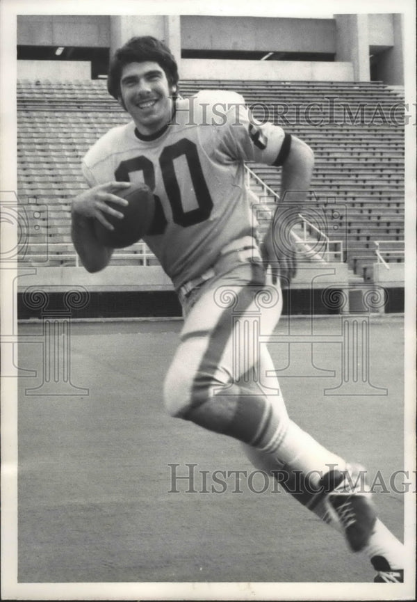 1976 Press Photo Football standout Jay Curcio excited to play - sps004 ...
