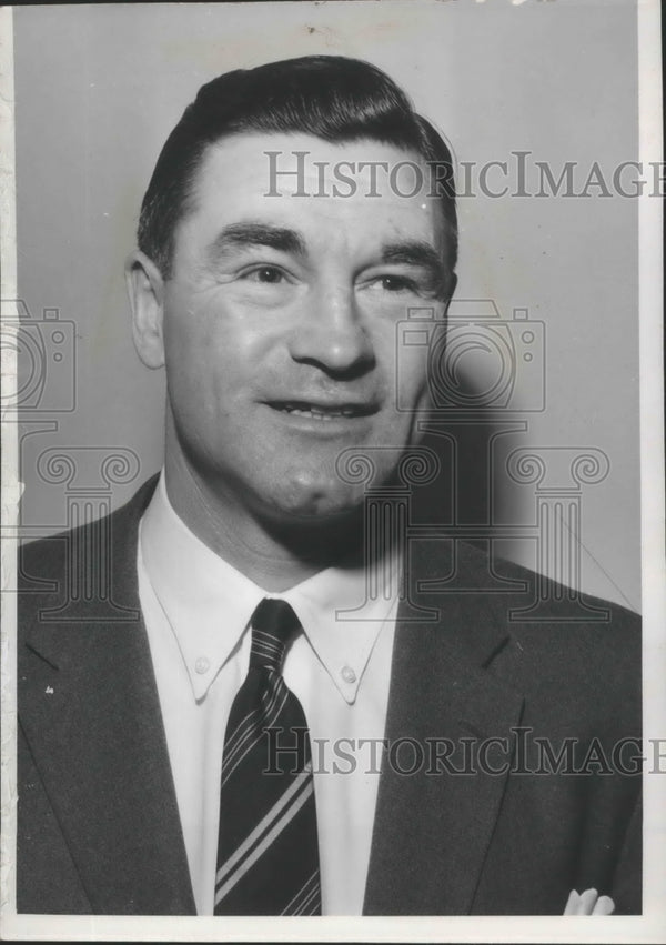 1962 Press Photo Montreal Canadiens player and executive Ken Reardon ...