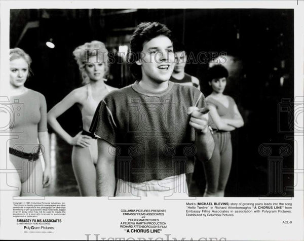 1985 Press Photo Actor Michael Blevins in "A Chorus Line" - srp28031 ...
