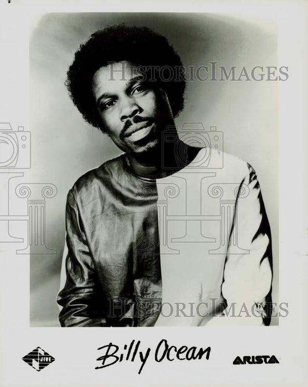Press Photo Musical artist Billy Ocean - srp36679 - Historic Images