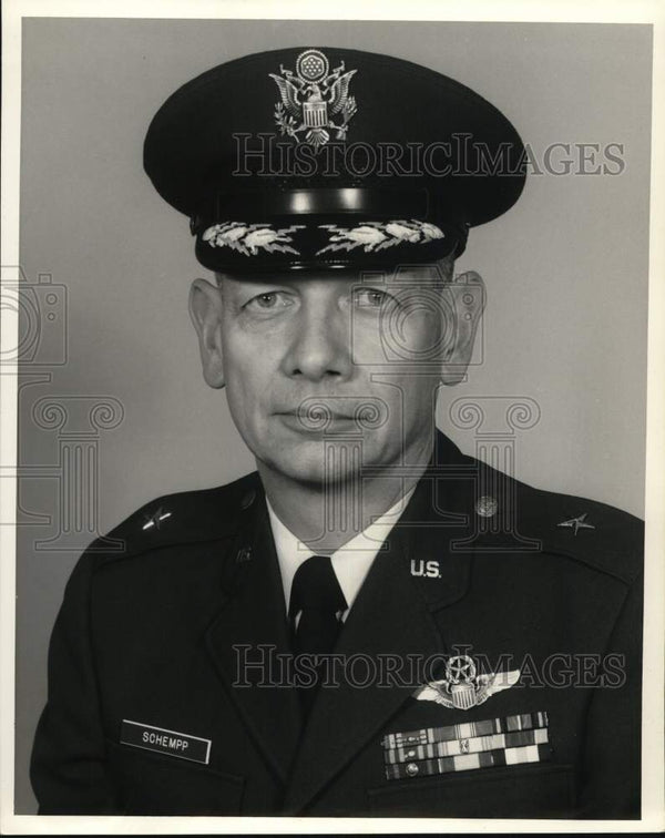 Press Photo Paul A. Schempp in Military Portrait - sya70650 - Historic ...