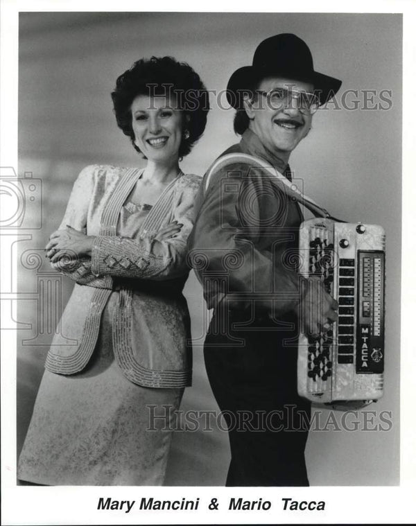 Press Photo Mary Mancini and Mario Tacca, Musicians - syp38547 ...
