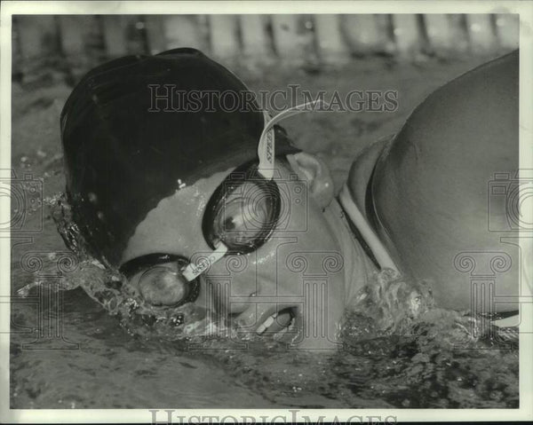 1986 Press Photo Kate Connolly, Liverpool Swimmer, New York - sys05702 ...