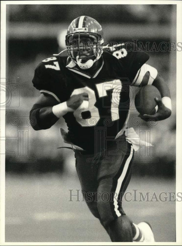 1988 Press Photo Pat Davis, Syracuse University football player, New ...