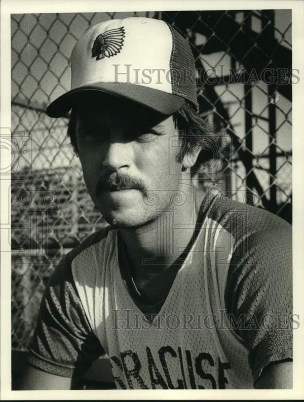 1982 Press Photo Syracuse Chiefs baseball pitcher Gary Wilson #19 ...