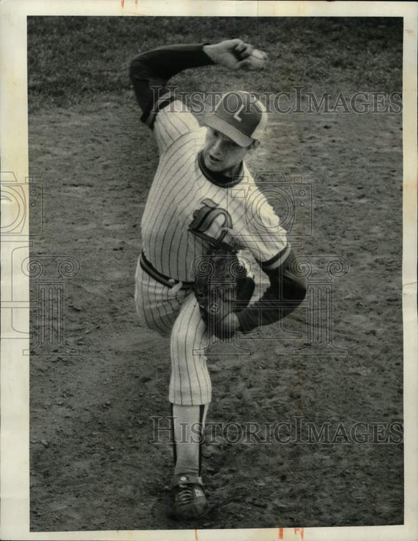 Press Photo LeMoyne college baseball player John Butler - sys10143 ...