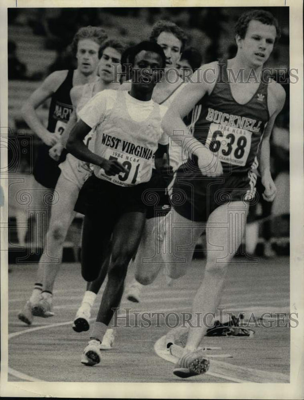 1985 Press Photo Runners, National Collegiate Athletic Association ...
