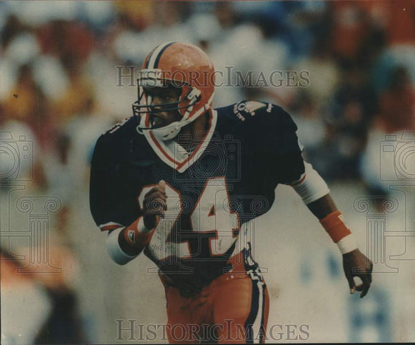 Press Photo Chris Ingram, Football Player - Historic Images
