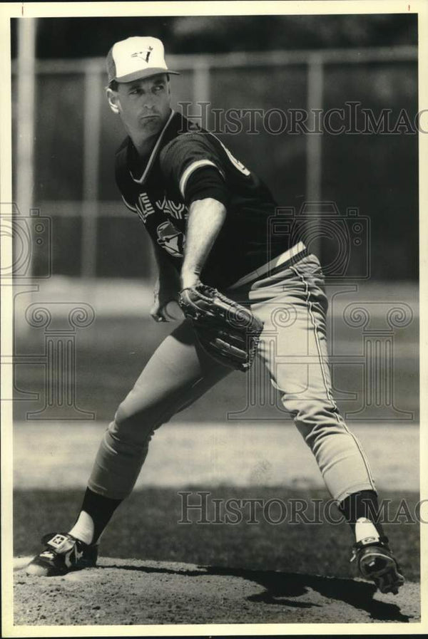 1990 Press Photo Rick Lysander, Baseball Player - Historic Images