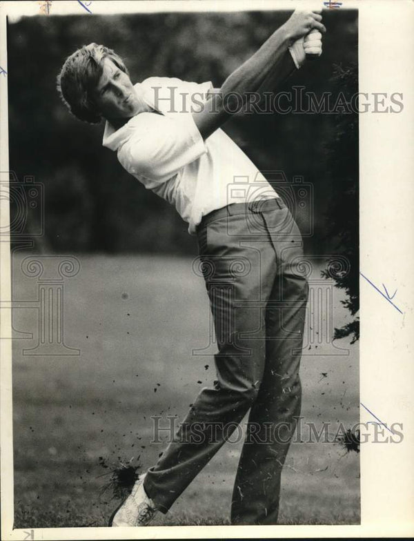 1986 Press Photo Golfer Jim Roy - Historic Images