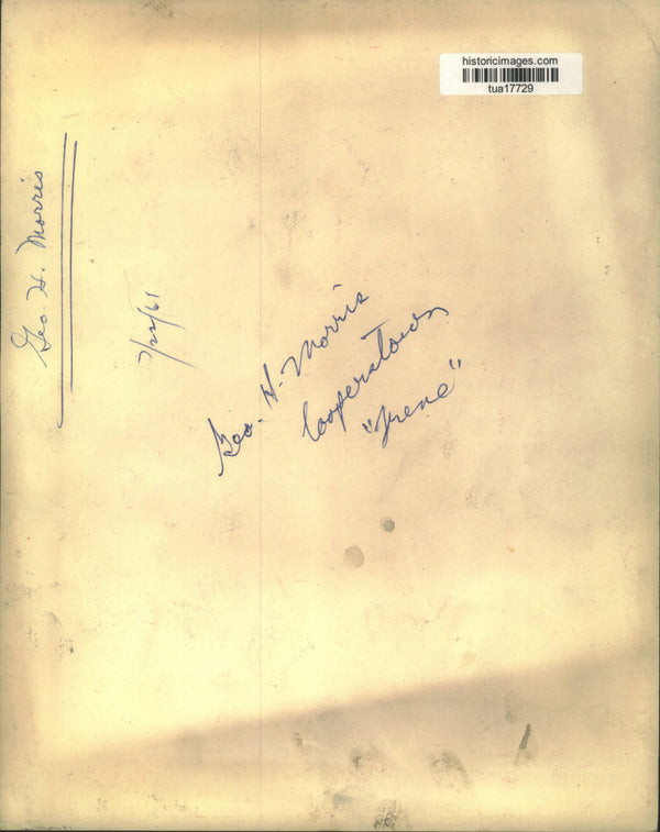 1961 Press Photo George H. Morris, Cooperstown, New York. "Gene ...